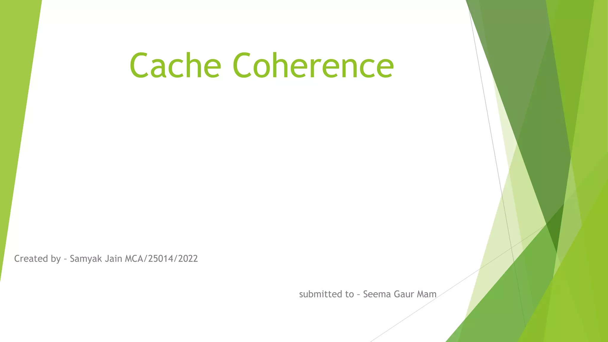 Cache Coherence.pptx