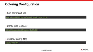 Cache coloring Xen Summit 2020 | PDF