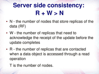 Cacheconcurrencyconsistency cassandra svcc | PPT