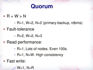 Cacheconcurrencyconsistency cassandra svcc | PPT