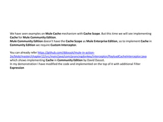 Cache for community edition | PPT