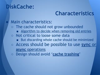 Cache in Chromium: Disk Cache | PDF