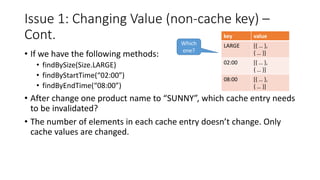 Cache invalidation | PPTX | Databases | Computer Software and Applications