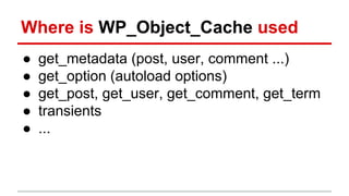 Caching in WordPress | PPTX