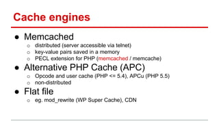 Caching in WordPress | PPTX