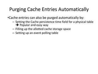 Cache manage in OBIEE | PPT