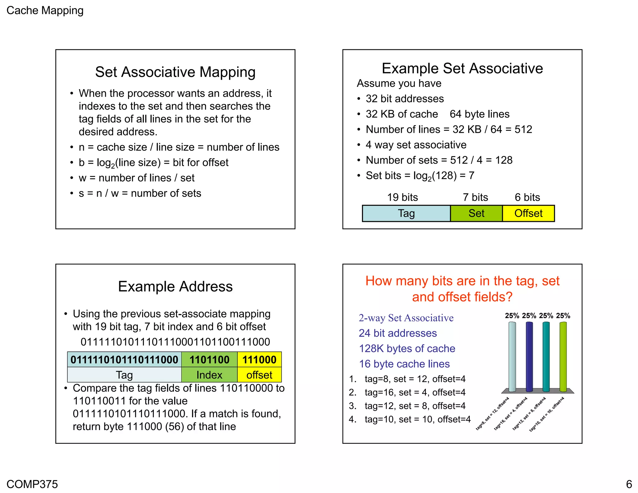Cache mapping | PDF | Computer Peripherals | Computing