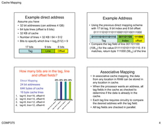 Cache mapping | PDF | Computer Peripherals | Computing