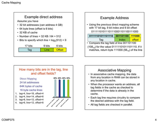Cache mapping | PDF | Computer Peripherals | Computing