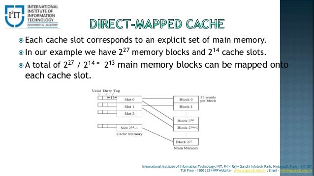 Cache Mapping Techniques