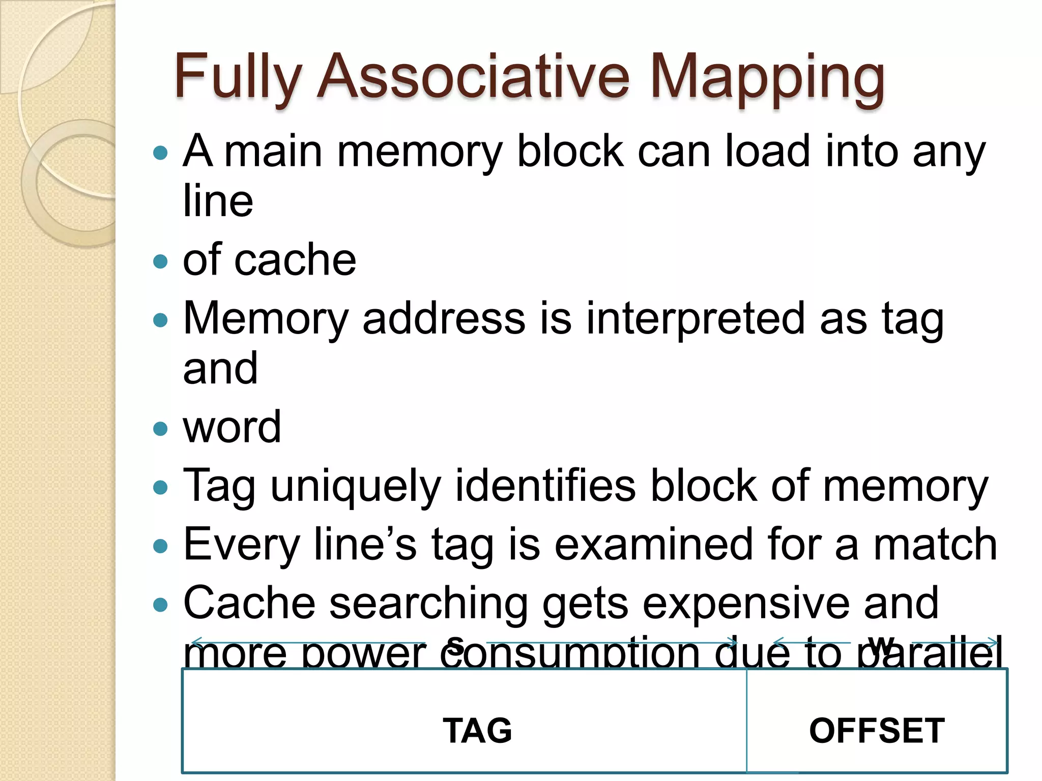 Cache memory | PPTX