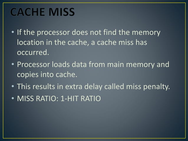 Cache memory | PPTX