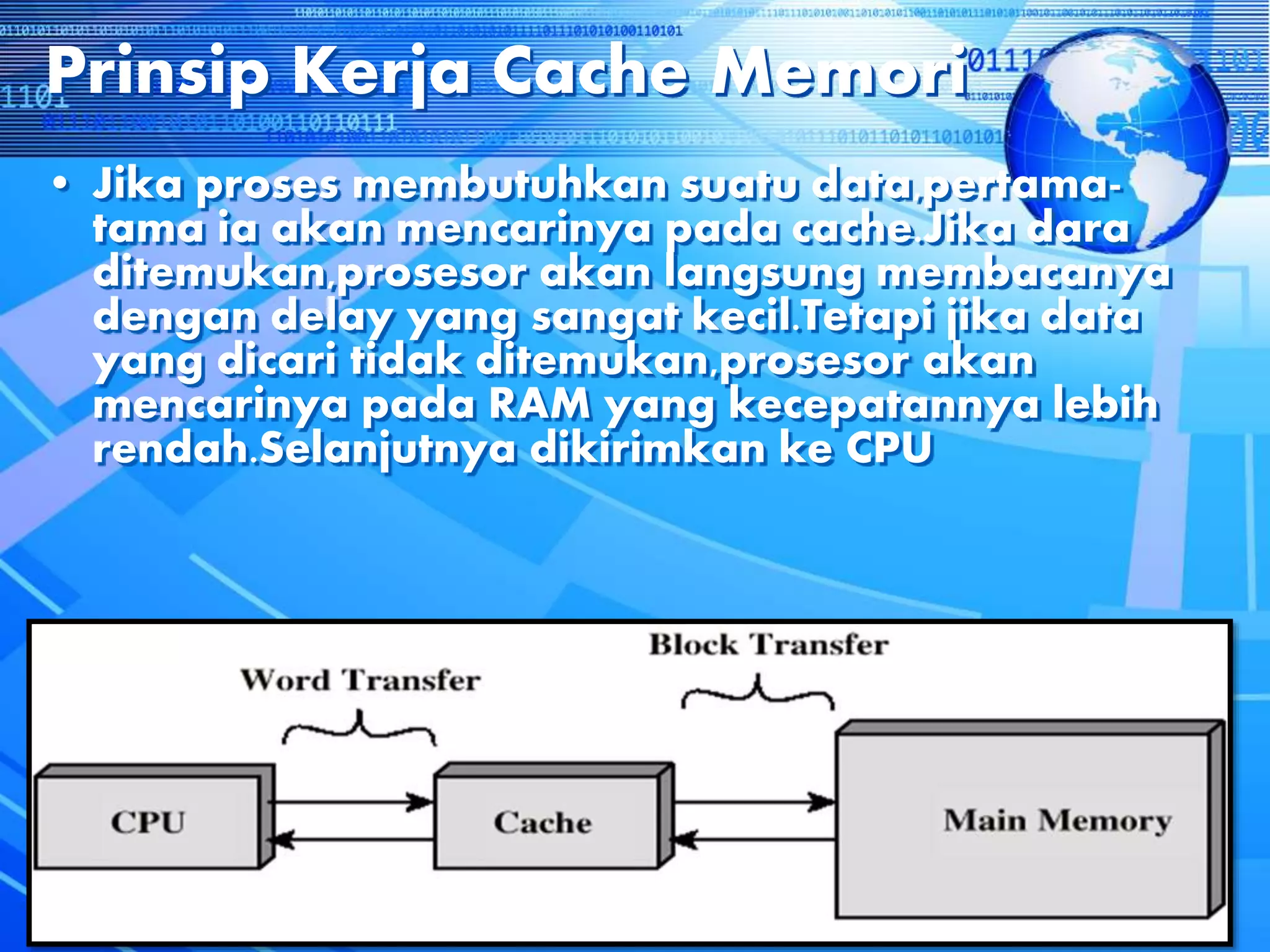 Cache memory | PPTX