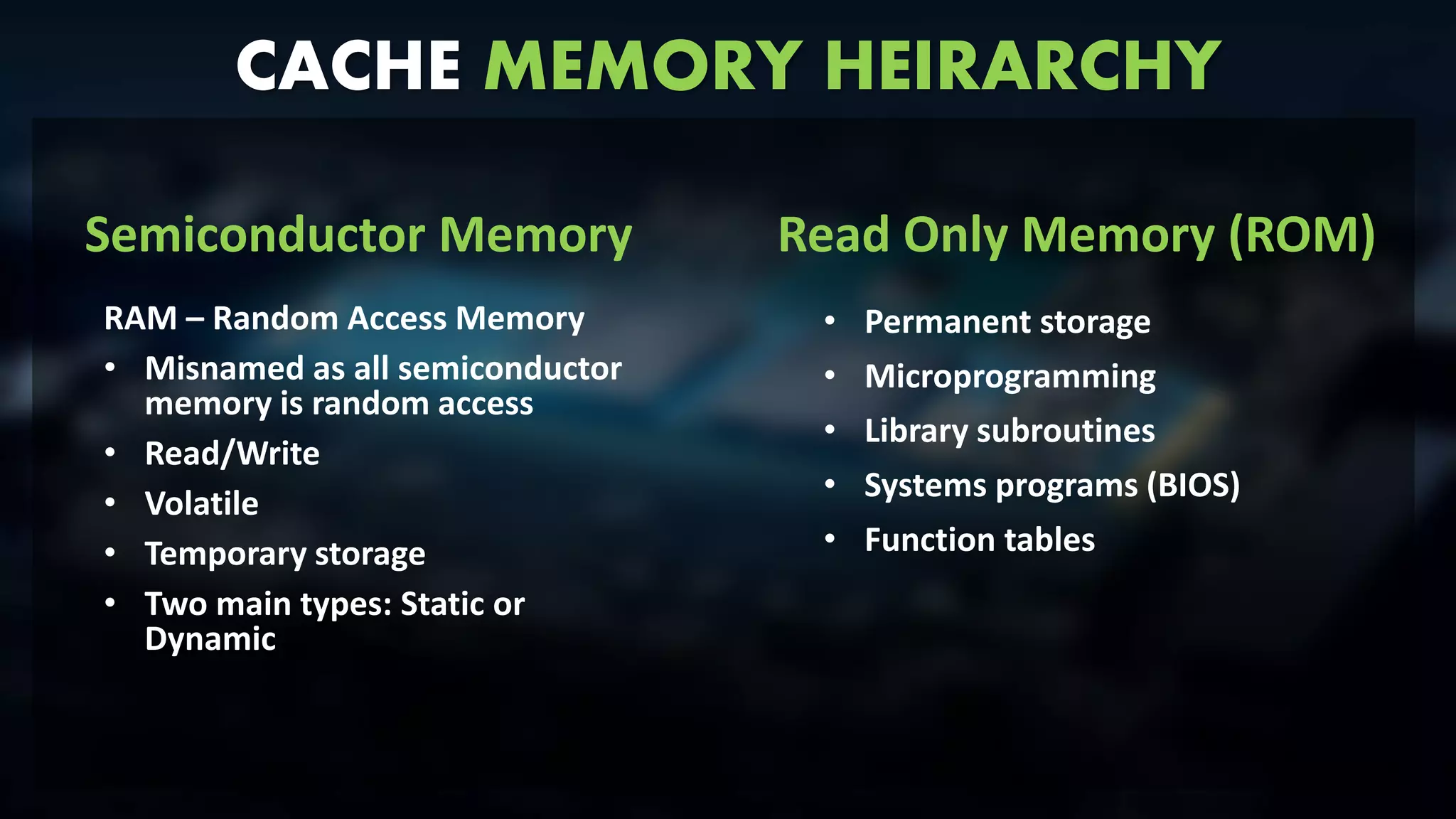Cache Memory | PPTX