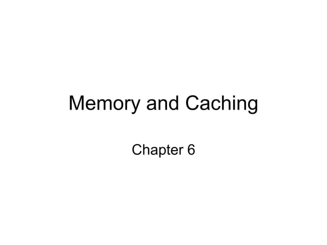 cache memory.ppt