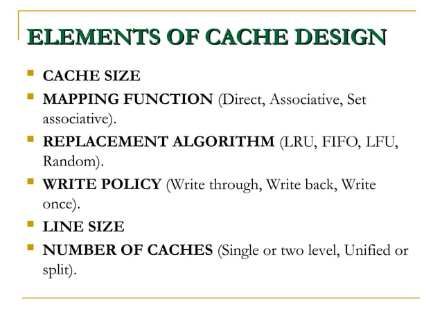 CACHE MEMORY ORGANISASI ARSITEKTUR KOMPUTER.ppt