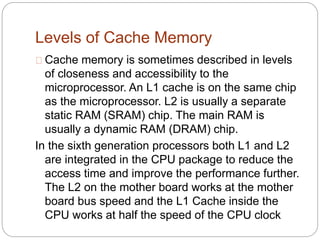 Cache Memory Project By ZALALUDEEN MJ | PPTX | Data Storage and ...