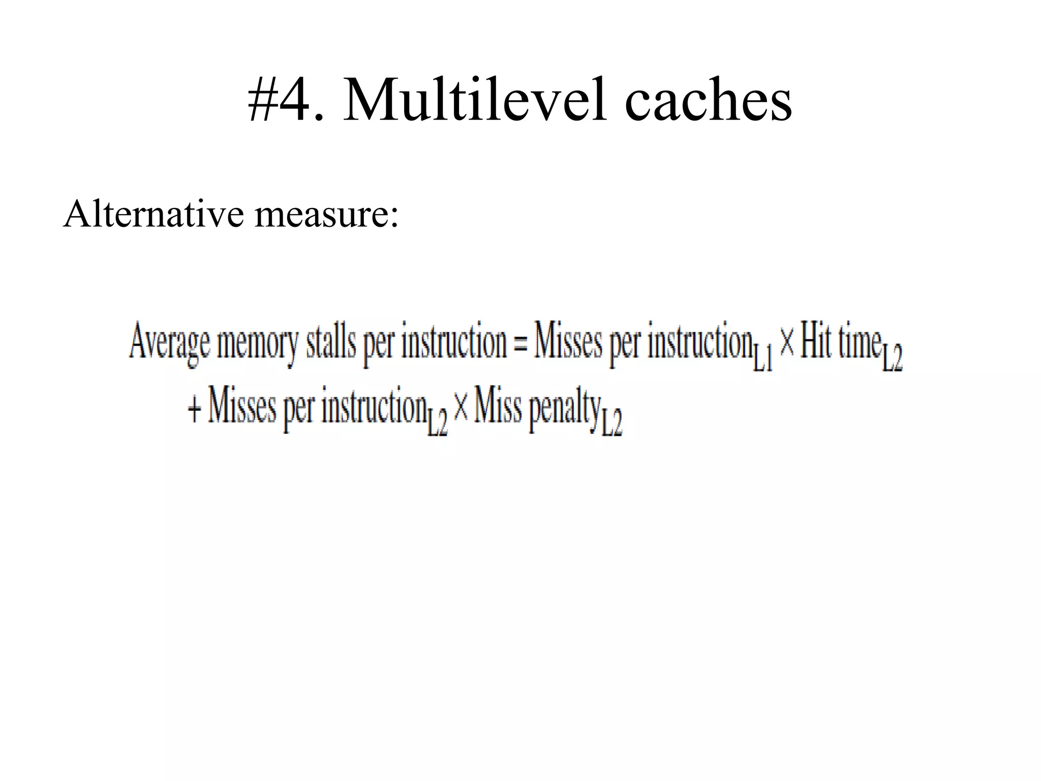 Cache optimization | PDF