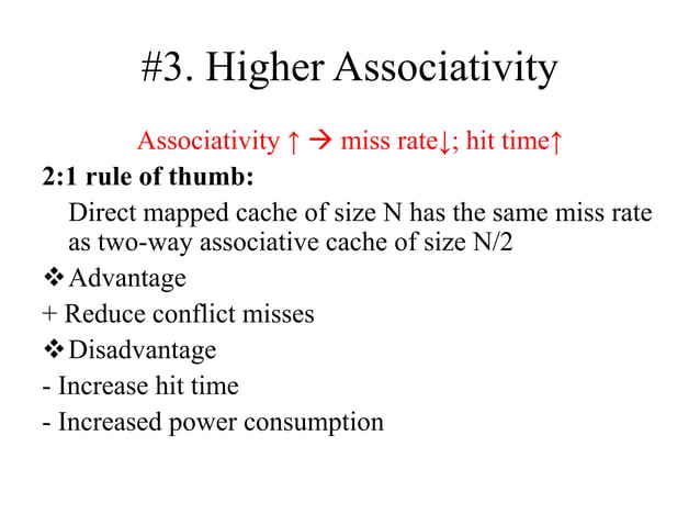 Cache optimization | PDF