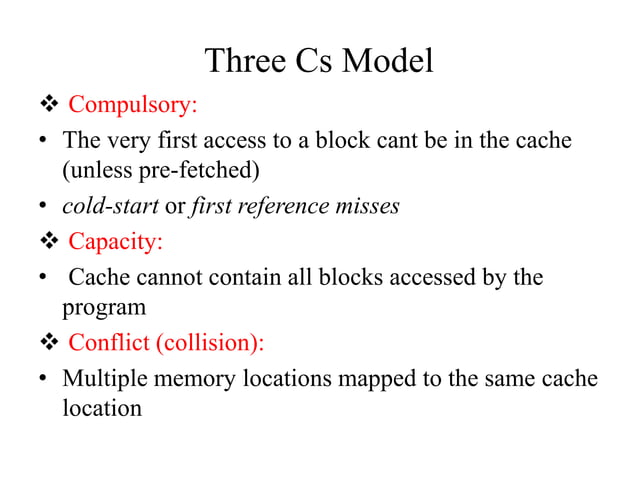 Cache optimization | PDF