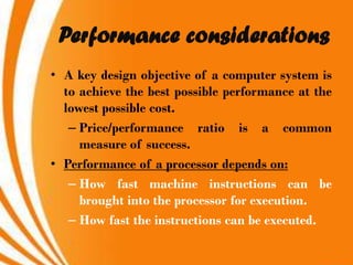 Cache performance considerations | PPTX