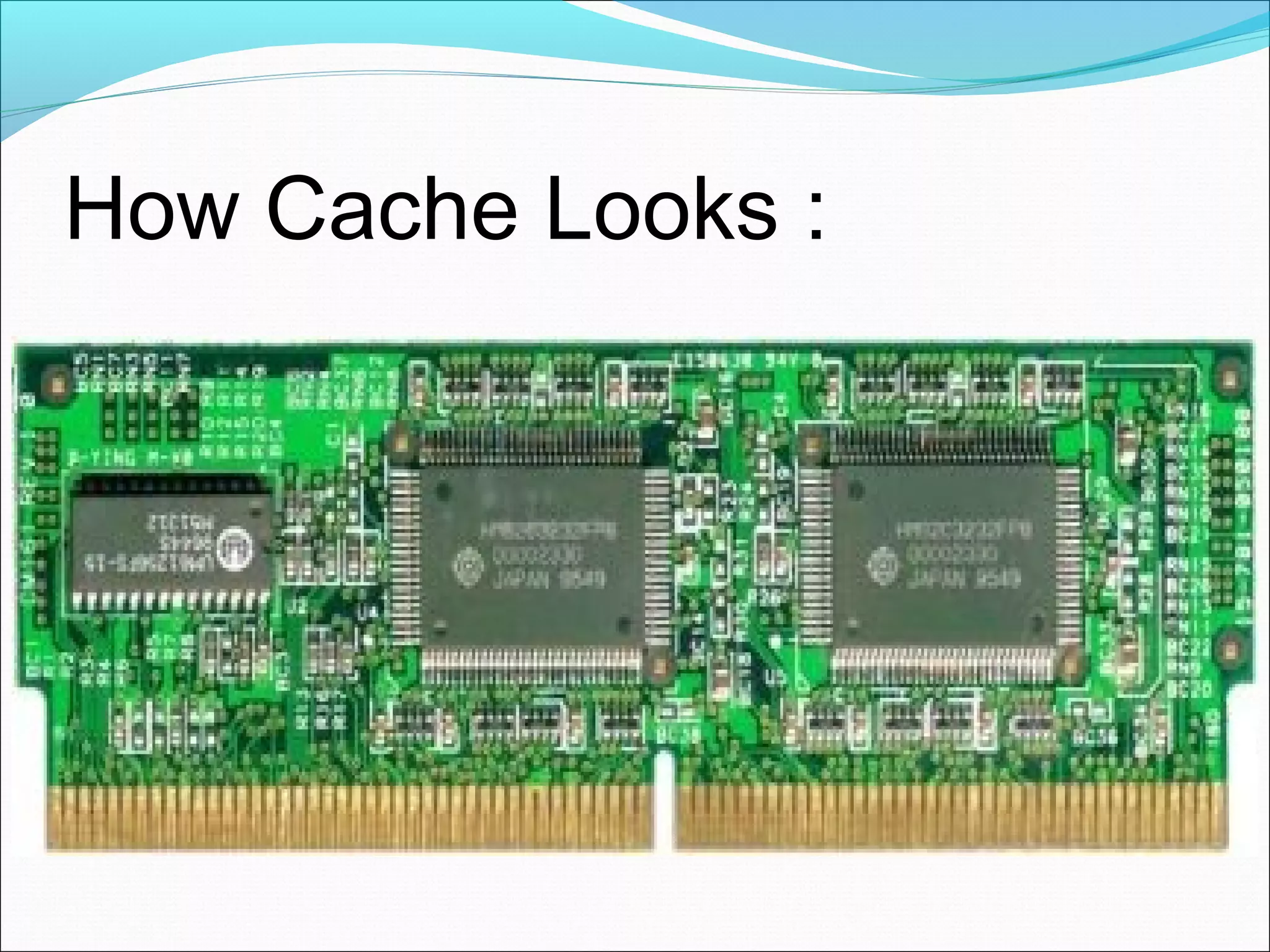 Cache presentation on Mapping and its types | PPT