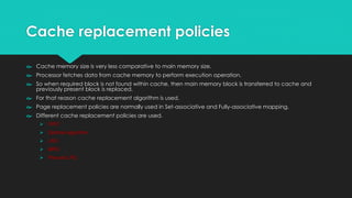Cache replacement policies,cache miss,writingtechniques | PDF
