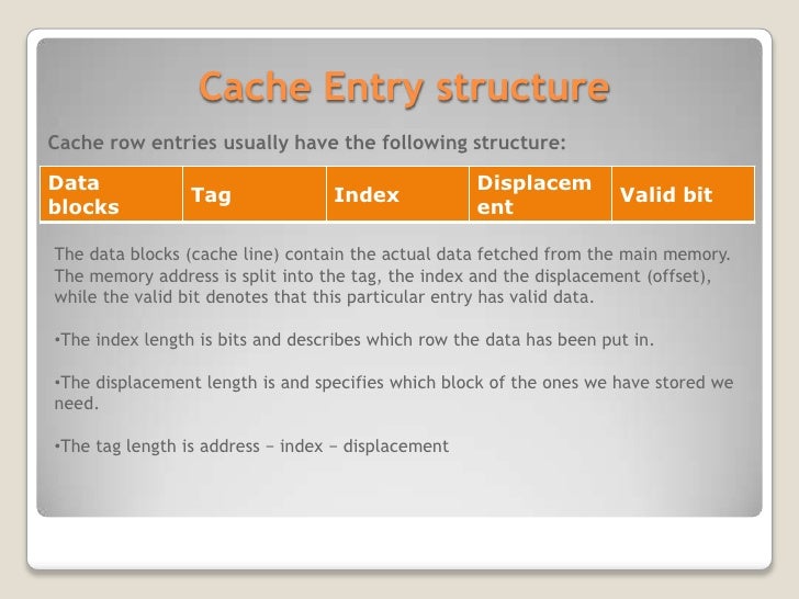 CPU Caching Concepts