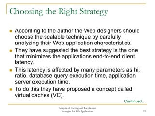 short presentation on caching Caching.ppt
