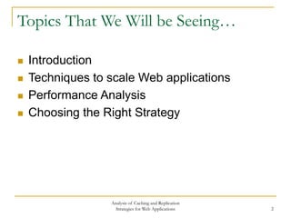 short presentation on caching Caching.ppt | Databases | Computer Software and Applications