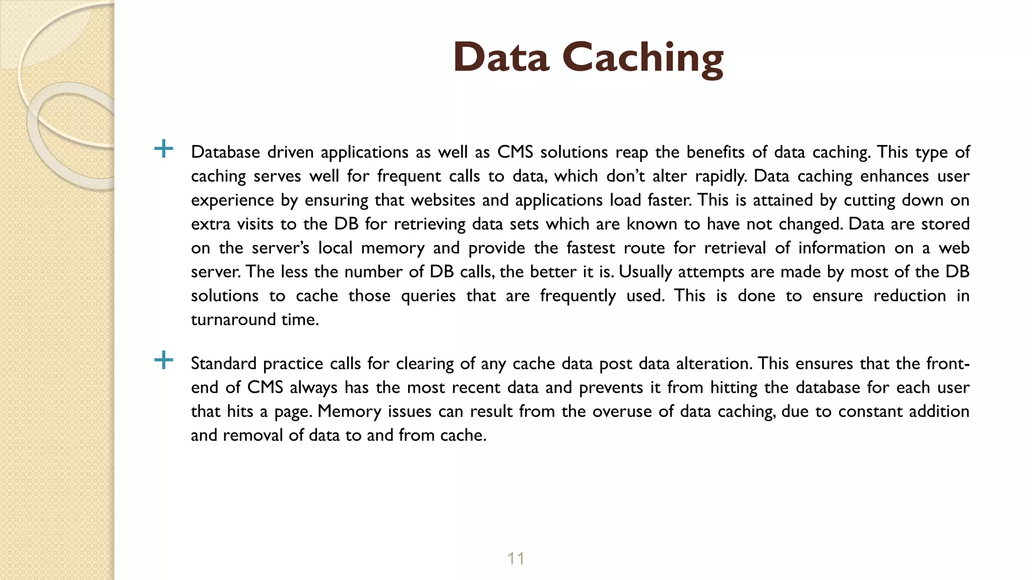 Caching and Its Main Types | PPTX