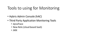SAP hybris Caching and Monitoring | PPTX
