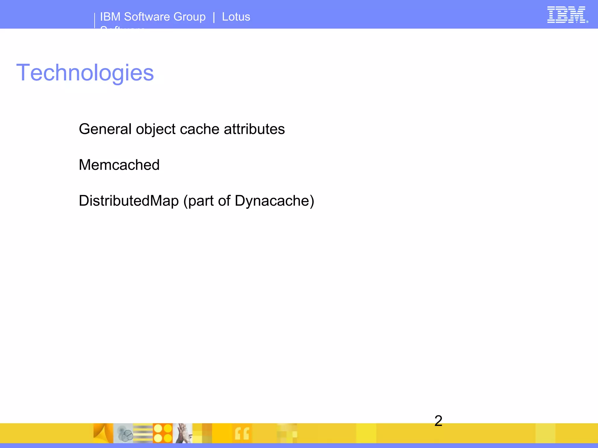 Caching Technology Comparison Ppt