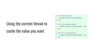 Caching with Ruby | PPT