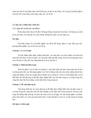 Cách viết đồ án tốt nghiệp đại học giao thông vận tải | DOCX