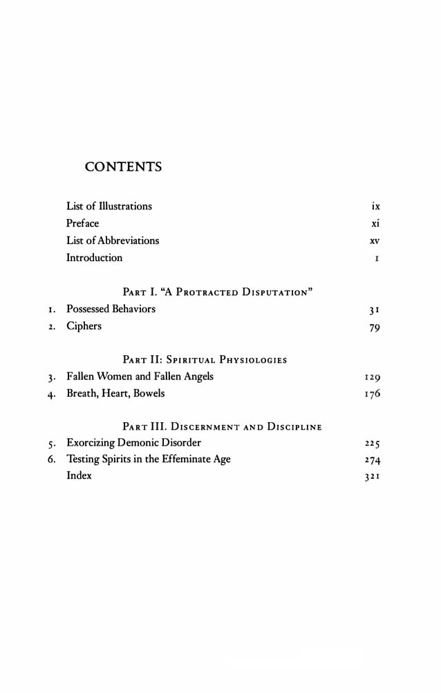 CACIOLA. Discerning Spirits Divine and Demonic Possession in the Middle ...