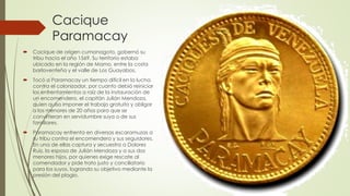 Caciques de venezuela | PPTX