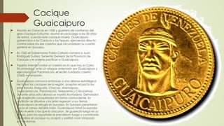 Caciques de venezuela | PPTX