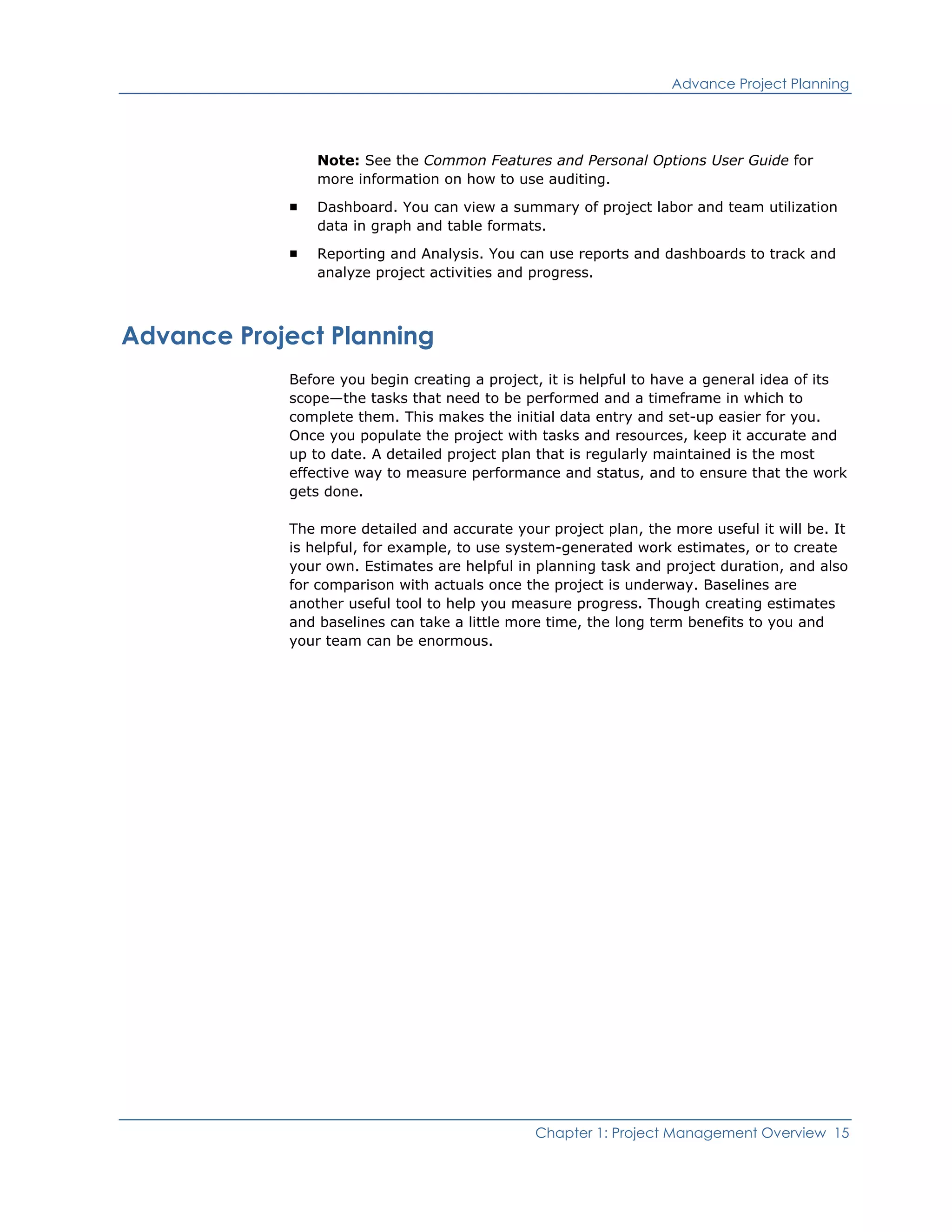 Ca Clarity PPM Project Management User Guide | PDF