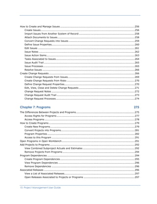 Ca Clarity PPM Project Management User Guide | PDF