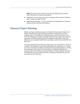 Ca Clarity PPM Project Management User Guide | PDF
