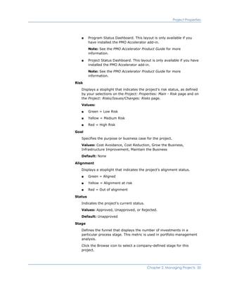 Ca Clarity PPM Project Management User Guide | PDF