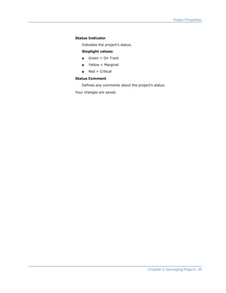Ca Clarity PPM Project Management User Guide | PDF