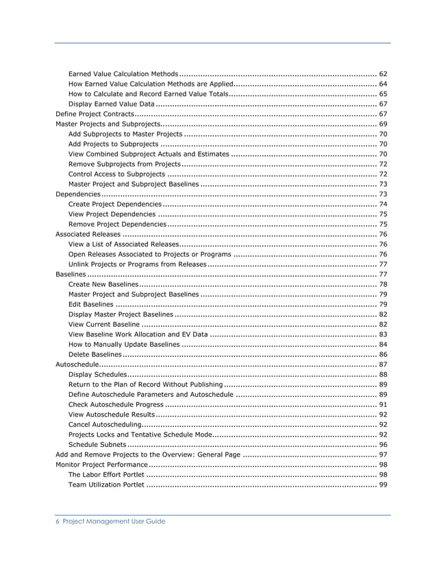 Ca Clarity PPM Project Management User Guide | PDF