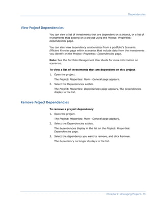 Ca Clarity PPM Project Management User Guide | PDF