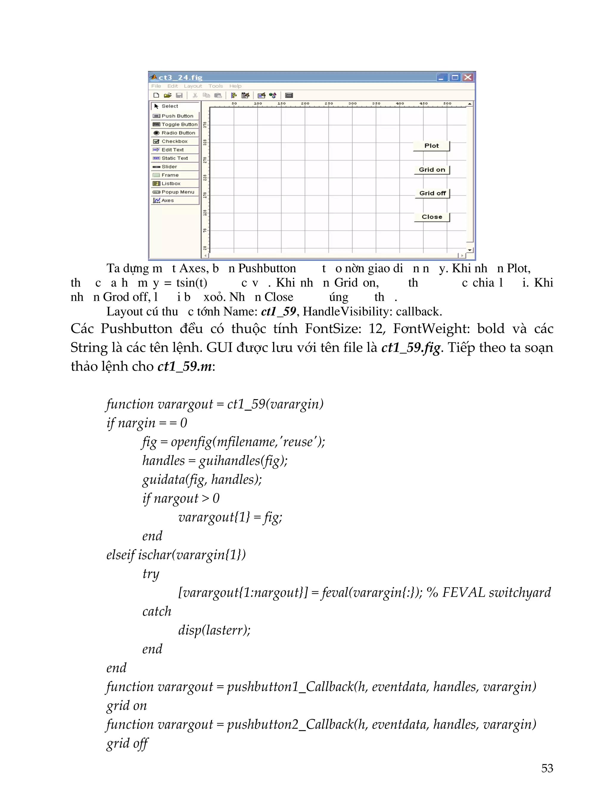 Cac lenh trong matlab | PDF