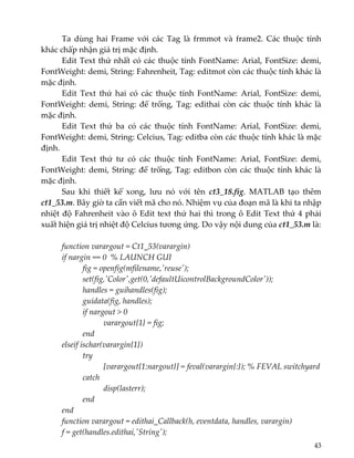 Cac lenh trong matlab | PDF