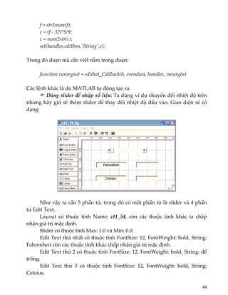 Cac lenh trong matlab | PDF