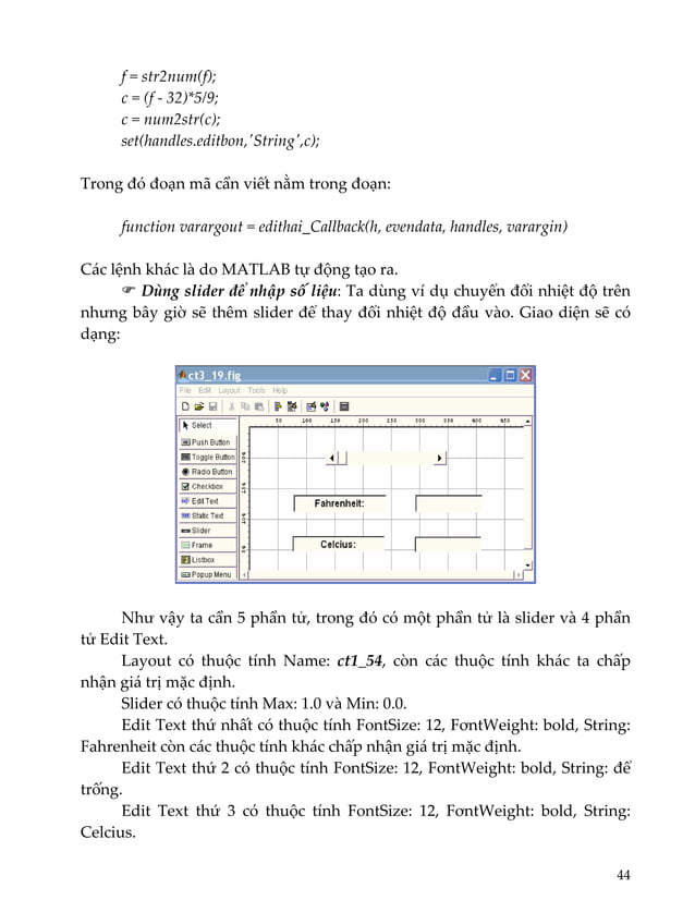 Cac lenh trong matlab | PDF