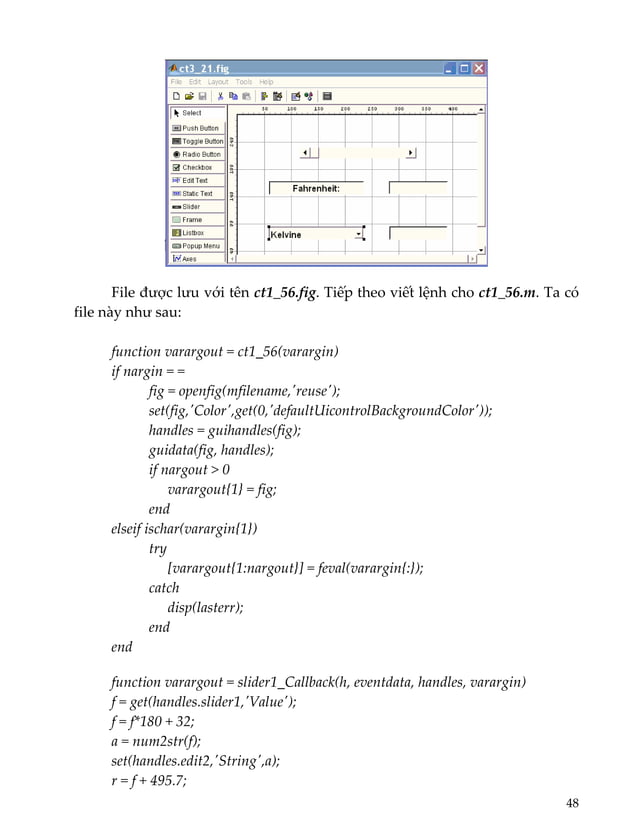 Cac lenh trong matlab | PDF
